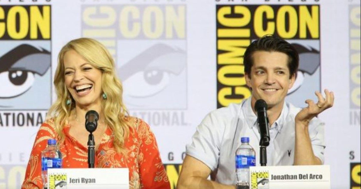 Seven and Hugh: Former Borg Behind-The-Scenes Bonding